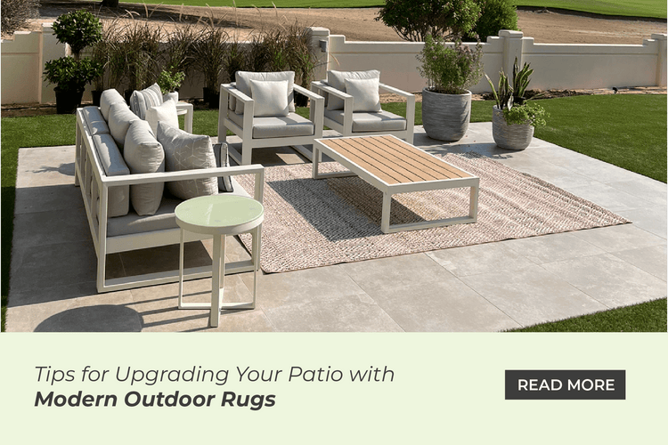 Tips for Upgrading Your Patio with Modern Outdoor Rugs – Knot Home